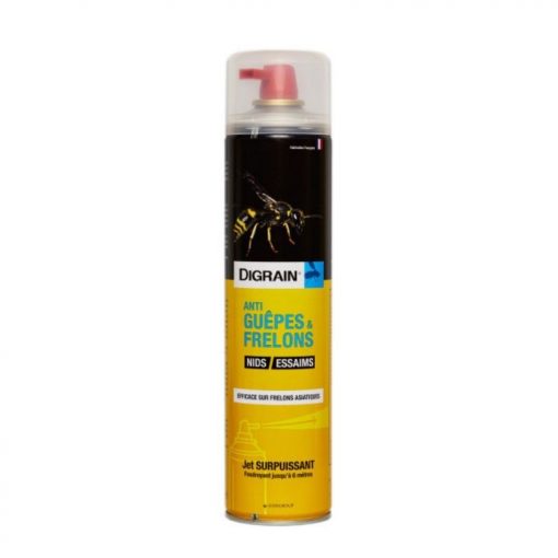 Spray DIGRAIN anti-guêpes et frelons – destruction rapide des nids